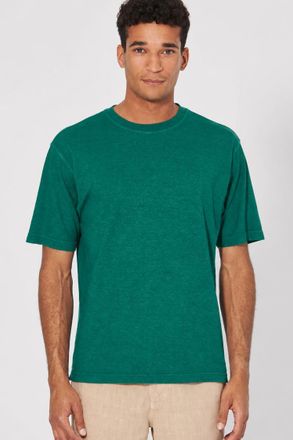 Hempage Hempage Herren vegan T-Shirt Basic Jungle Green