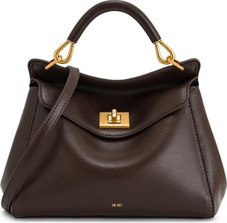 JW PEI Lucia Damen Klassische Henkeltaschen - Dunkelbraun