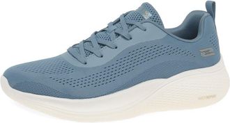Skechers Damen Low Sneaker/Schnürschuhe BOBS Infinity Blau Textil, Größe:38.5, Farbauswahl:blau