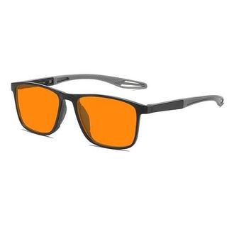 Generic Lunettes de soleil de sport ultra l&eacute;g&egrave;res Vision nocturne Anti-lumi&egrave;re bleue Lunettes de jeu pour ordinateur et t&eacute;l&eacute;phone Confortable et agr&eacute;able pour