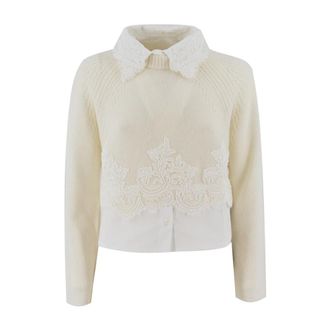 Ermanno Scervino Pullover - - Knitwear - Damen - Beige - S