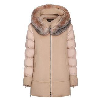 Moorer Fresia Mantel - - Jackets - Damen - Braun - XS