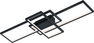 Trio Leuchten WiZ LED Deckenleuchte Thaigo 652610342, 36 Watt RGBW LED mit 16 Mio. Farben + 64.000 Wei&szlig;t&ouml;ne + 18 Licht-Szenen, Steuerung &uuml;ber App + Sprachsteuerung 