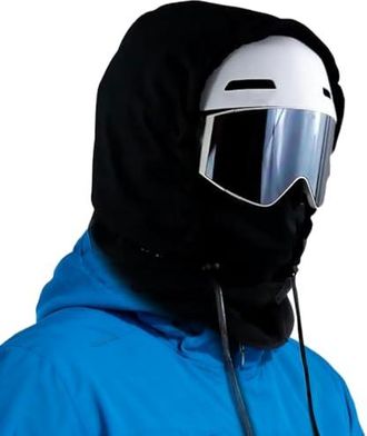 Generic Capuche en polaire respirante coupe-vent imperm&eacute;able pour le visage | pour le cyclisme, le travail en plein air, la randonn&eacute;e, le ski, la p&ecirc;che, l&eacute;qui