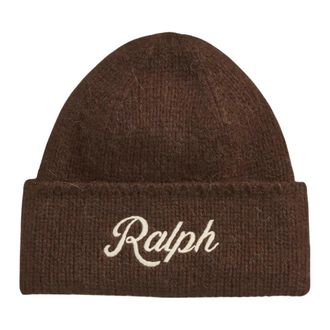 Polo Ralph Lauren Wollmischungs-Beanie - - Accessories - Herren - Braun - ONE SIZE