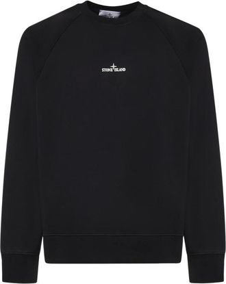Stone Island Herren, Sweatshirts & Hoodies, Schwarzk, LGr&ouml;&szlig;e