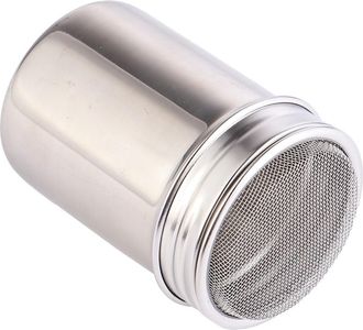 Artibetter Tragbarer Gew&uuml;rztopf aus 304 Edelstahl mit Feinmaschigem Sieb Kompakte Gew&uuml;rzflasche zum W&uuml;rzen f&uuml;r K&uuml;che Grill und Outdoor