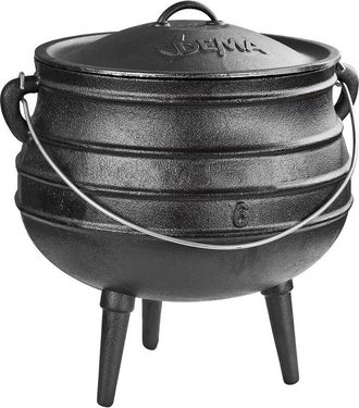 Dema Dutch Oven Madagaskar 14L Lagerfeuer Feuerstelle Schmortopf Gusseisen Gusstopf