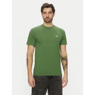 Vans T-Shirt Left Chest Logo VN0A3CZE Gr&uuml;n Classic Fit