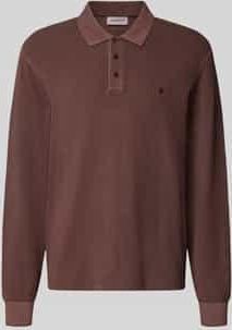 Carhartt Work in Progress Relaxed Fit Poloshirt aus reiner Baumwolle mit Label-Stitching