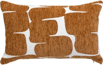 Atmosphera Atmosphera - Kissenbezug Jeni Chenille braun 50x30cm