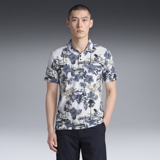 Puma Polo Palm Golf CLOUDSPUN Homme, V&ecirc;tements, Blanc, 4XL
