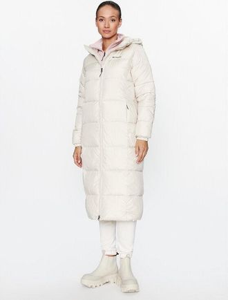 Columbia Winterjacke Puffect Long Jacket Braun Regular Fit