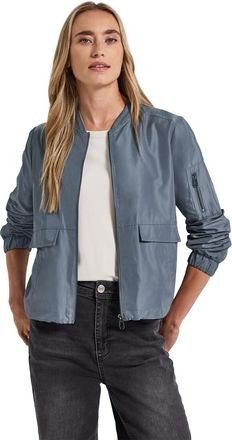 Street One Damen 2115552 Kurzer Blouson, Slate Blue, 38