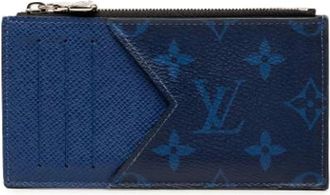 Louis Vuitton Porte-cartes Pre-owned - Femme - Pre-owned - Bleu - Taille: ONE Size