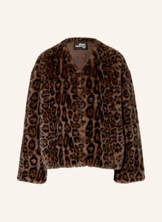 Yippie Hippie Yippie Hippie Kunstfell-Jacke blau