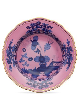 Ginori 1735 Oriente Italiano Suppenteller aus Porzellan - Rosa