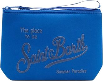 MC2 Saint Barth Femme, Sacs, Bleu, Taille: ONE Size Aline Scuba Pochette