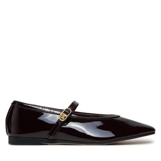 Tommy Hilfiger Ballerinas Tommy Hilfiger FW0FW08577 Dunkelrot