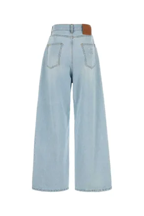 Giuseppe Di Morabito Womens Applicazione Jeans Blue Cotton