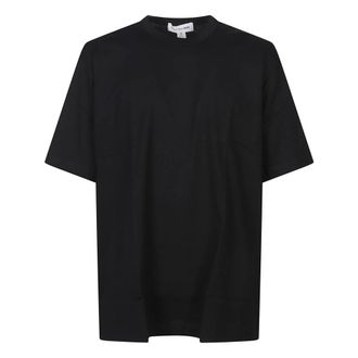 Comme Des Gar&ccedil;ons Kurz&auml;rmeliges Rundhals-T-Shirt - - Tops - Herren - Schwarzk - L