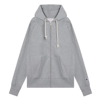 Champion Homme, Sweatshirts et sweats &agrave; capuche, Gris, Taille: S Cardigan &agrave; fermeture &eacute;clair Sweat