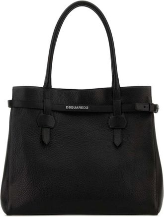Dsquared2 Femme, Sacs, Noir, Taille: ONE Size Twin Shopping Bag