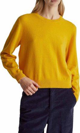 Benetton Shirt G/C M/L, gelb, XL