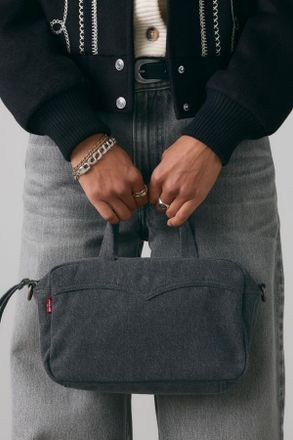 Levi's Sac &Agrave; Poign&eacute;e Sup&eacute;rieure Presley - Femme - Noir / Black Mid Wash 5 - One Size