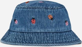 Arket Fischerhut Mit Stickerei -Blau