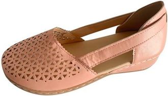 Generic Sandales Femmes Confortables à Talons Bas Mode Élastique Semelles Épaisses Chaussures Décontractées pour Occasions (36)