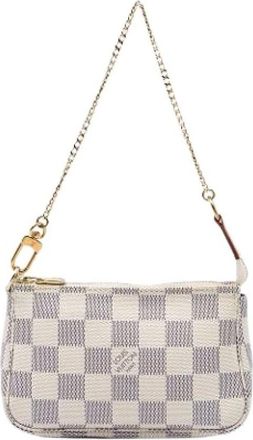 Louis Vuitton Pre-owned Mini Pochette Accessoires - Femme - Pre-owned - Blanc - Taille: ONE Size