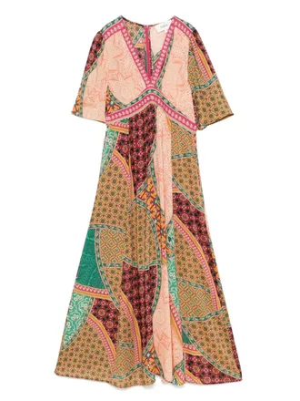 BA&SH Fanta Maxikleid - Rosa