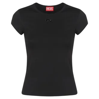 Diesel Femme, Tops, Noir, Taille: 38 FR T-Angie-Od T-Shirt