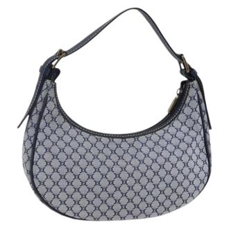 Celine Sac bandouli&egrave;re en toile Pre-owned - Femme - Pre-owned - Bleu - Taille: ONE Size