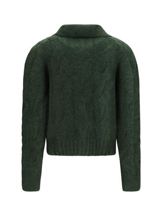 Allude Womens Cashmere And Silk Sweater With Buttons 36 Kashmir-Capra Hircus Kashmir/capra