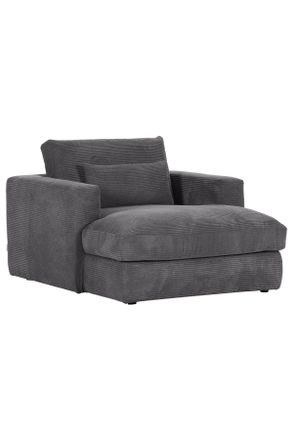 Landscape Xxl-Sessel, Anthrazit, Textil, F&uuml;llung: Polyester, 120x67x140 cm, Made in EU, Stoffauswahl, Wohnzimmer, Sessel, XXL-Sessel