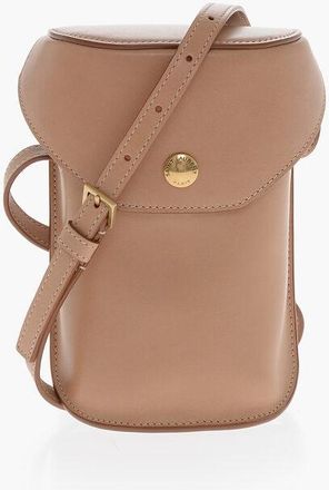 Saint Laurent Mini Leather Crossbody Bag with Internal Card Slots Gr&ouml;&szlig;e Unica