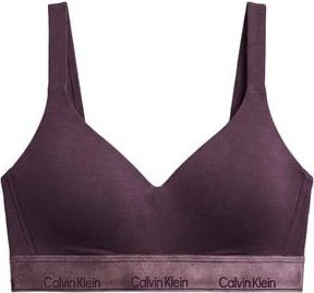Calvin Klein Soutien-gorge en coton m&eacute;lang&eacute;