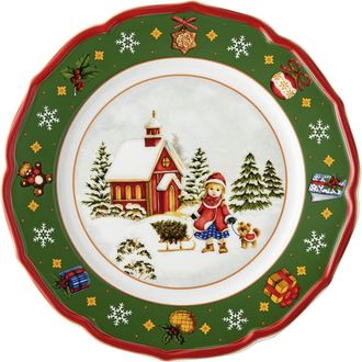 Hutschenreuther Teller flach 22 cm Happy Wintertime 22,00 CM