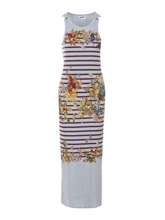 Jean Paul Gaultier Robe Au Genou - Bleu