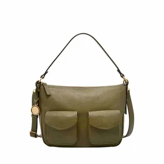 Fossil Jolie Damen Gr&uuml;n Leder Tasche, ZB11160316