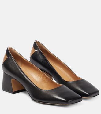 Maison Margiela Pumps Four Stitch aus Leder