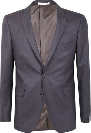 Tagliatore Zweireihiger Wollblazer - - Jackets - Herren - Braun - 2XL