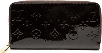 Louis Vuitton Portemonnaie - Monogram Vernis Zippy Long Wallet - Gr. unisize - in Orange - f&uuml;r Damen