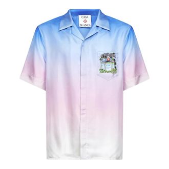 Casablanca Homme, Chemises, Multicolore, Taille: S Chemise &agrave; Manches Courtes