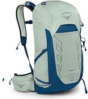 Osprey Talon Sac &agrave; dos de randonn&eacute;e l&eacute;ger pour homme avec ceinture hanche, vert menthe givr&eacute;e/nuit 26 l