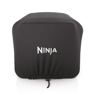 Ninja Woodfire Ofenabdeckung für Außenöfen der Serie OO101UK, hochwertige, wasserfeste, gegen Verblassung geschützte Ofenabdeckung, Schwarz XSKOCVREUK