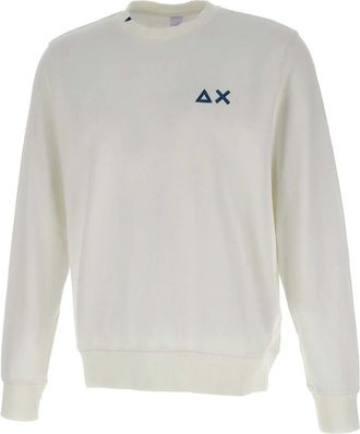 Sun 68 Homme, Sweatshirts et sweats &agrave; capuche, Blanc, Taille: 2XL SweaT-shirt basique en molleton