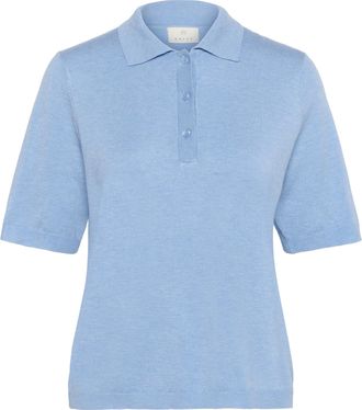 Kaffe Strickpullover KAlizza XL, Vista Blue Melange XL